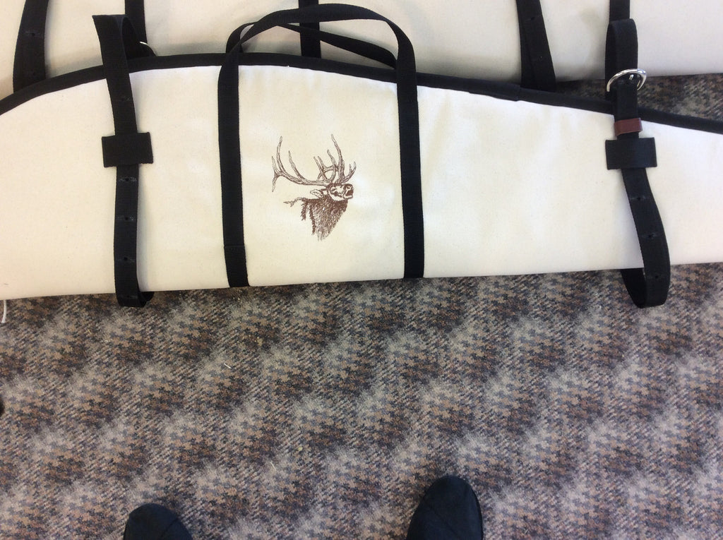 Rifle Scabbard with Saddle Straps – Ken's Custom Tents & Canvas